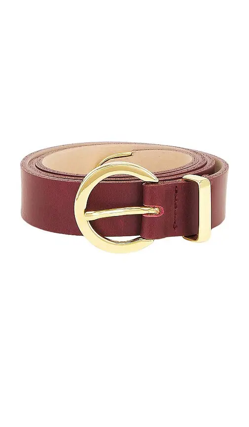 Streets Ahead Seraphina Belt In Burgundy - 28% Off  display picture 1
