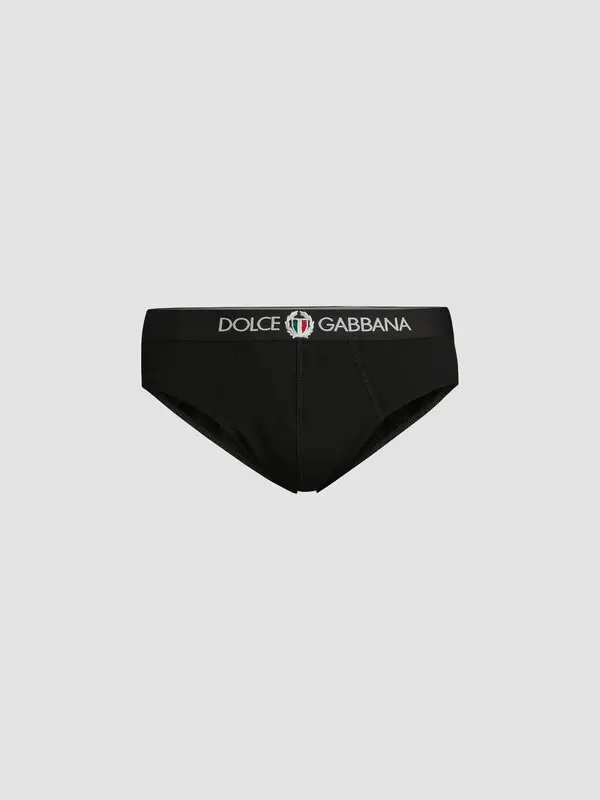 Dolce & Gabbana Logo Cotton-blend Briefs