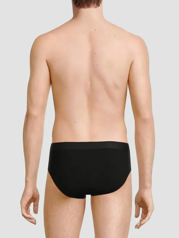 Dolce & Gabbana Logo Cotton-blend Briefs