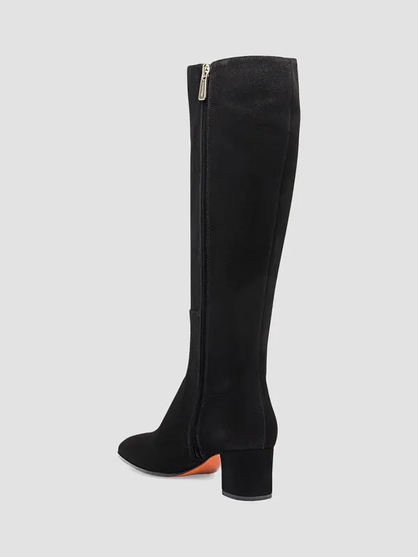 Santoni 50mm Suede Boots