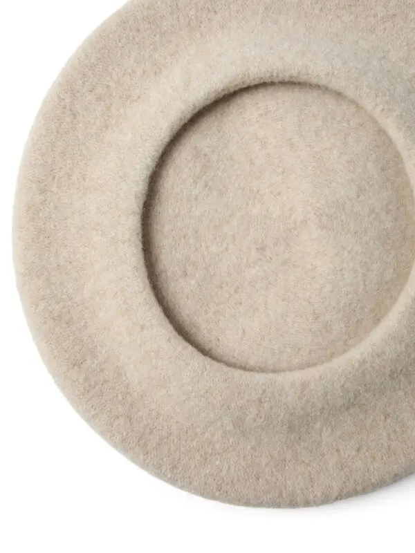 Brunello Cucinelli Wool Beret - Neutrals