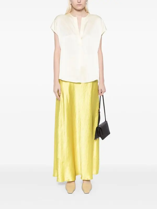 Vince A-line Midi Skirt