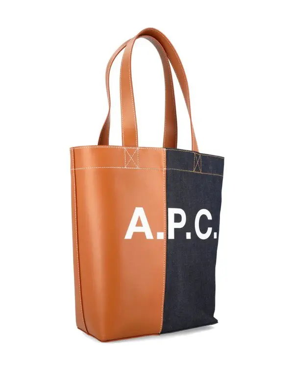 A.p.c. Axel Tote Bag - Brown