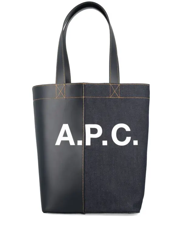 A.p.c. Axel Tote Bag - Blue