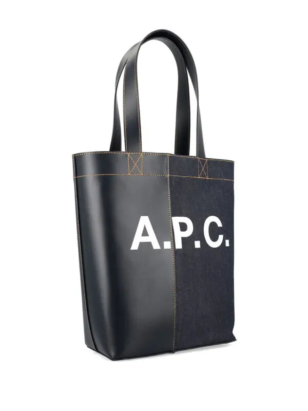 A.p.c. Axel Tote Bag - Blue