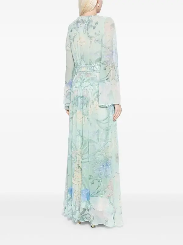 Camilla Floral Print Maxi Dress