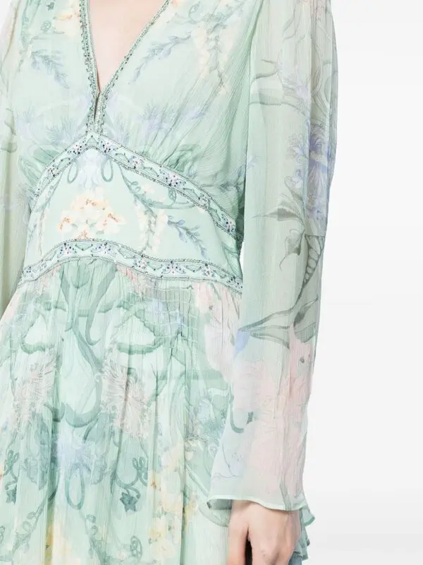 Camilla Floral Print Maxi Dress