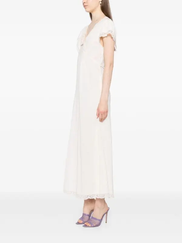 chinese dress ladies Clarice Midi Dress in Polka Dot Navy