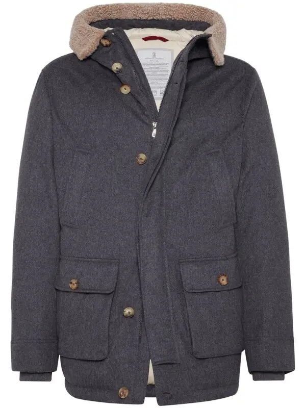 Brunello Cucinelli Padded Hooded Jacket