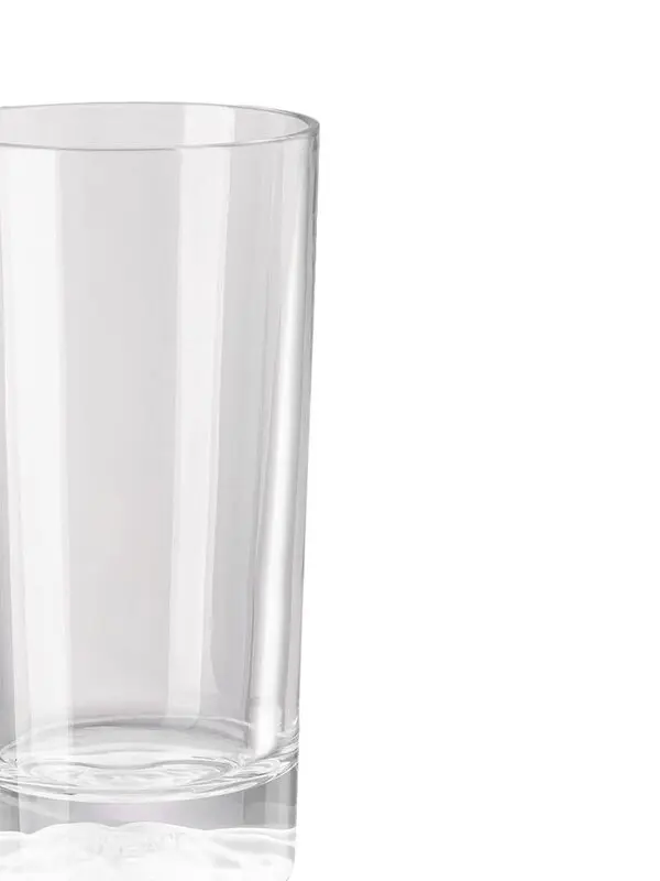 Versace Medusa Lumière Long Drink Glass - White