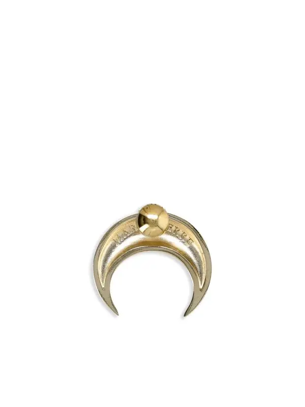 MARINE SERRE Moon Earring - Gold