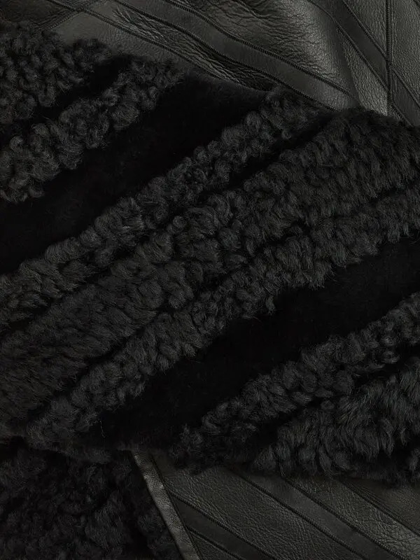 YVES SALOMON Cropped Draped Jacket