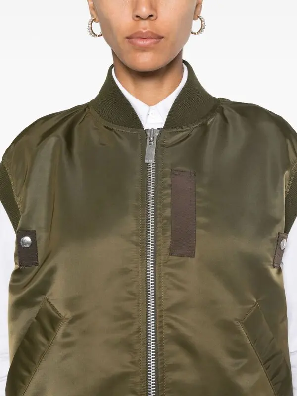 Sacai Twill Gilet