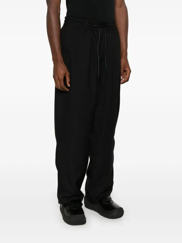 Y3 3-stripes Straight-leg Trousers