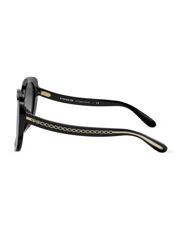 COACH Gradient-lenses Square-frame Sunglasses