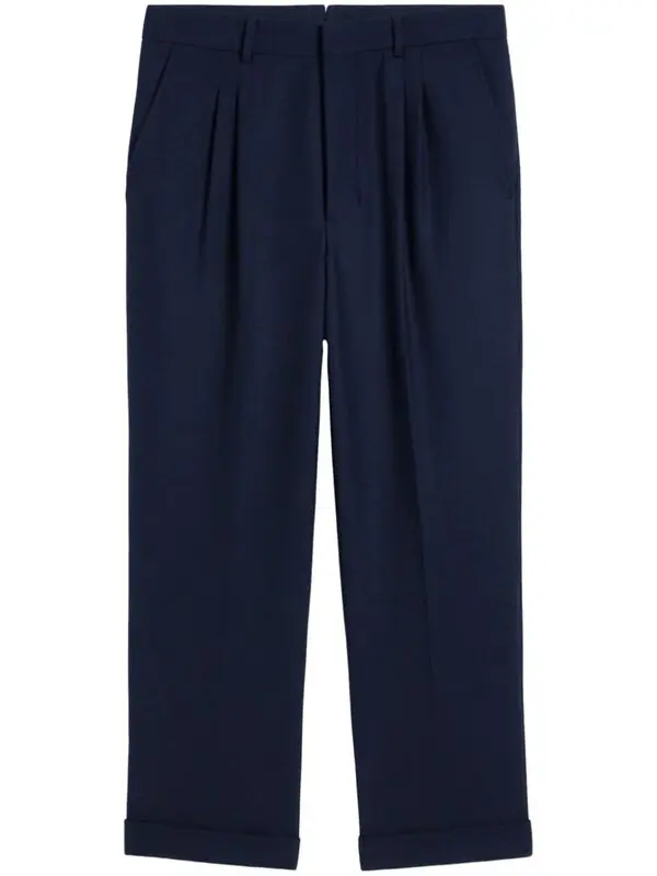 AMI Paris Tapered-leg Trousers
