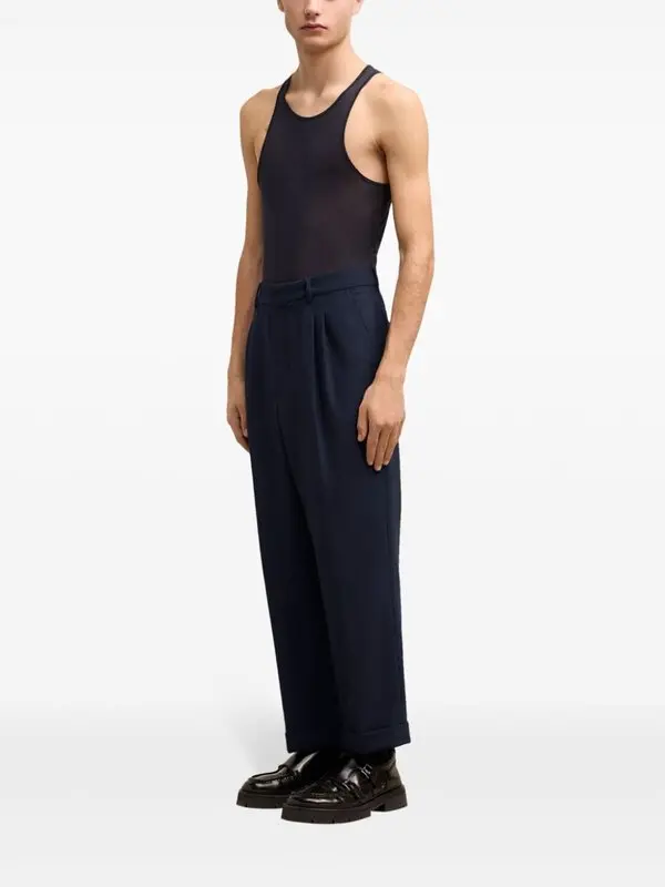 AMI Paris Tapered-leg Trousers