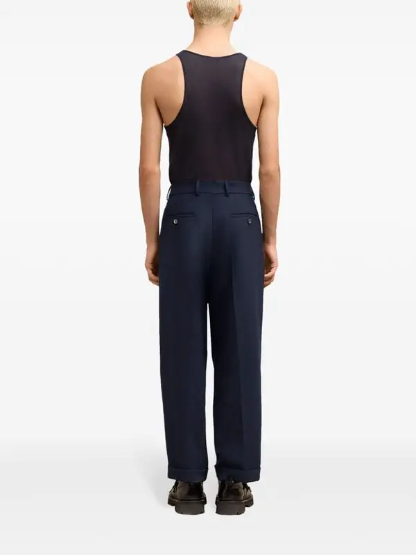 AMI Paris Tapered-leg Trousers