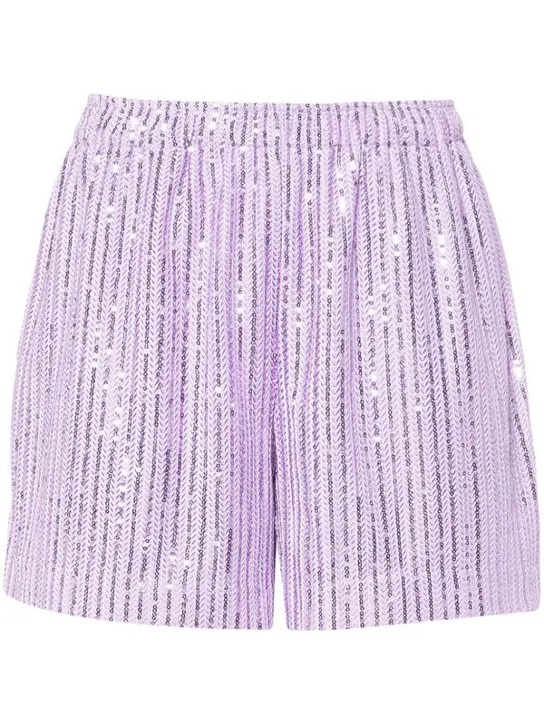 Stine Goya Sganne Sequined Shorts