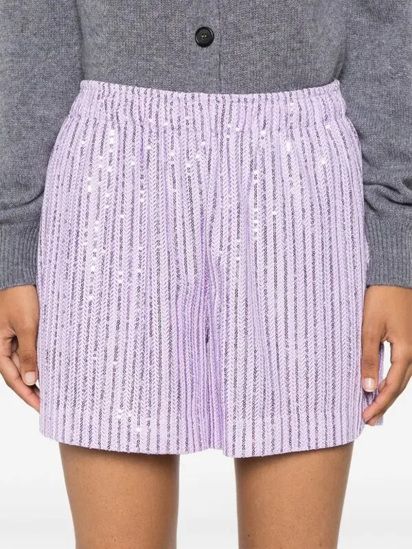 Stine Goya Sganne Sequined Shorts