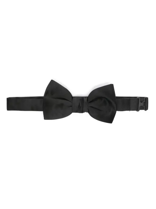 LANVIN Silk Bow Tie - Black
