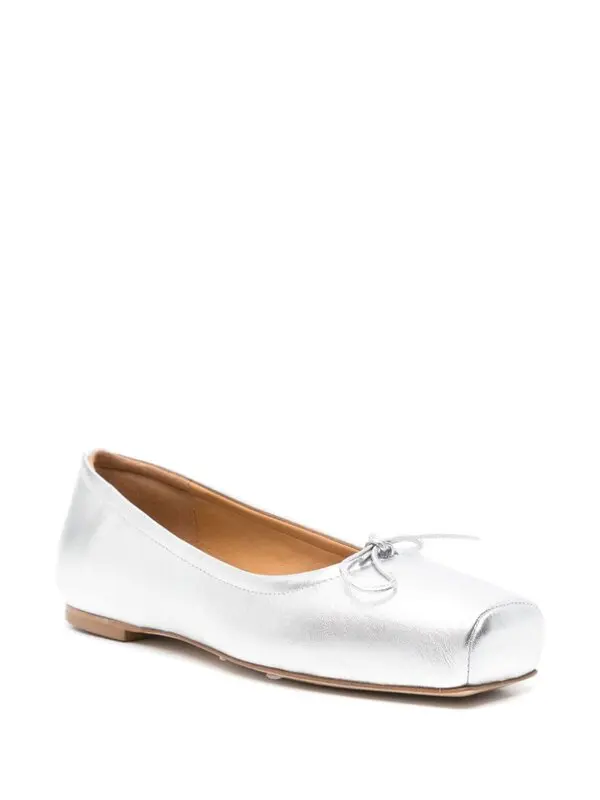 AeydĒ Gabriella Ballet Flats - Silver