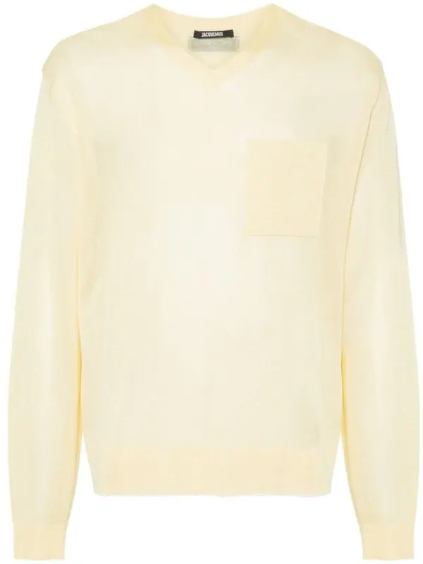 Jacquemus Logo-patch Sweater