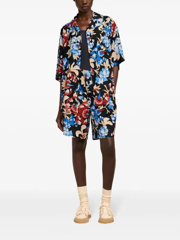 AMI Paris Short-sleeve Boxy Shirt