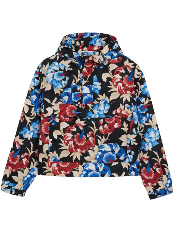 AMI Paris Hooded Windbreaker