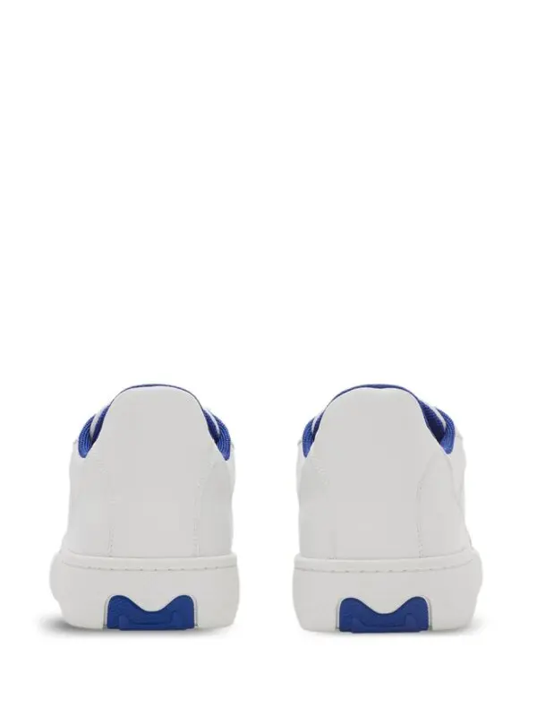 Burberry Leather Sneakers - White