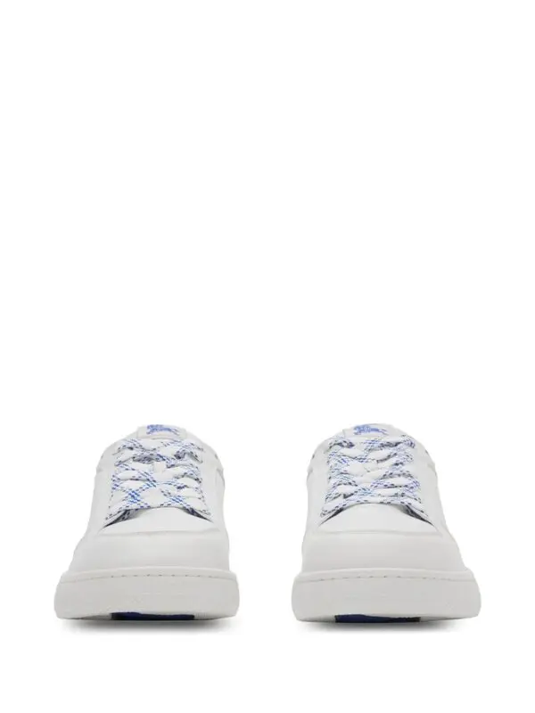 Burberry Leather Sneakers - White