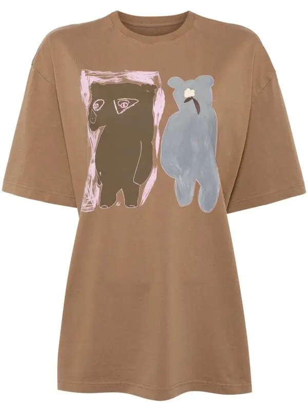 JNBY Printed Short-sleeved T-shirt