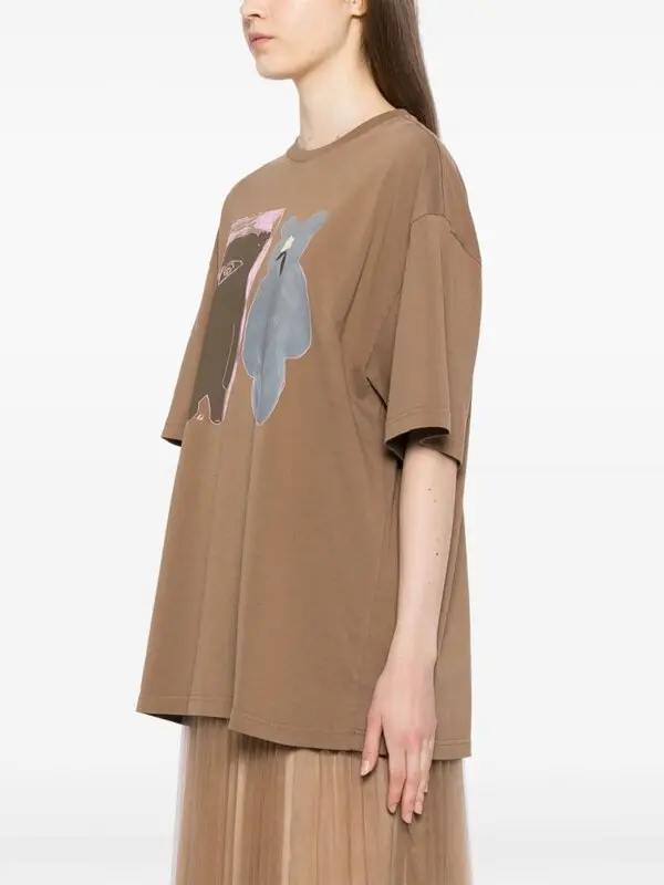 JNBY Printed Short-sleeved T-shirt
