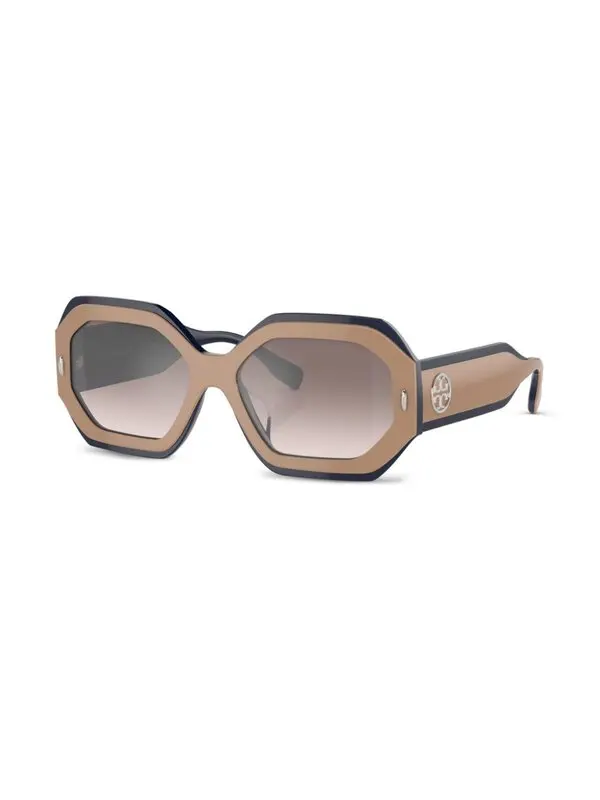 Tory Burch Geometric Sunglasses - Neutrals