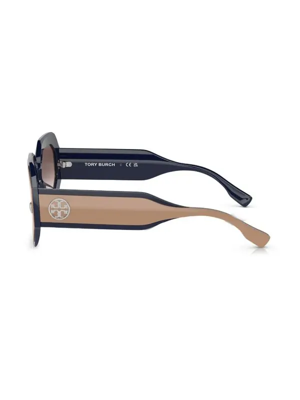 Tory Burch Geometric Sunglasses - Neutrals