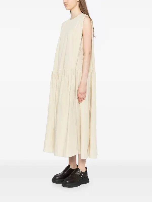 JNBY A-line Sleeveless Dress - White