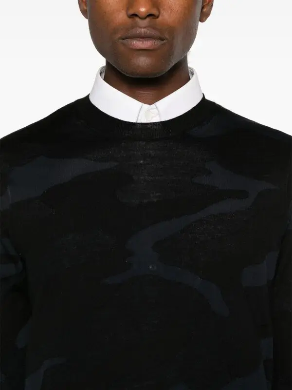 Valentino Garavani Crew-neck Jacquard Jumper