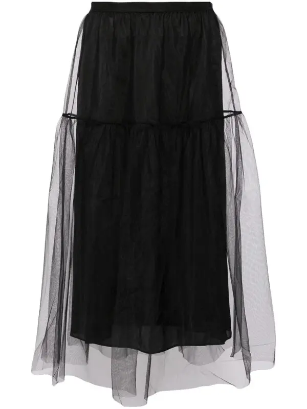 JNBY Layered Gauze Skirt