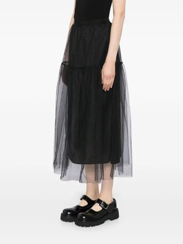JNBY Layered Gauze Skirt