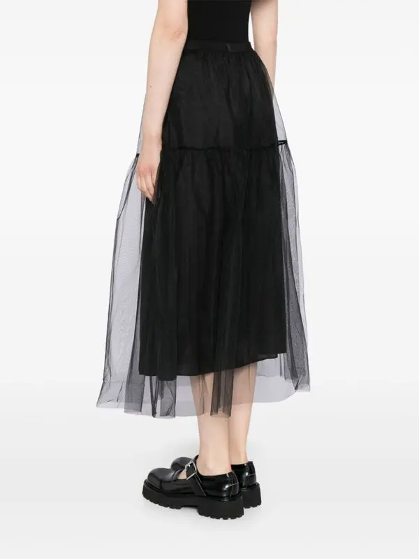 JNBY Layered Gauze Skirt