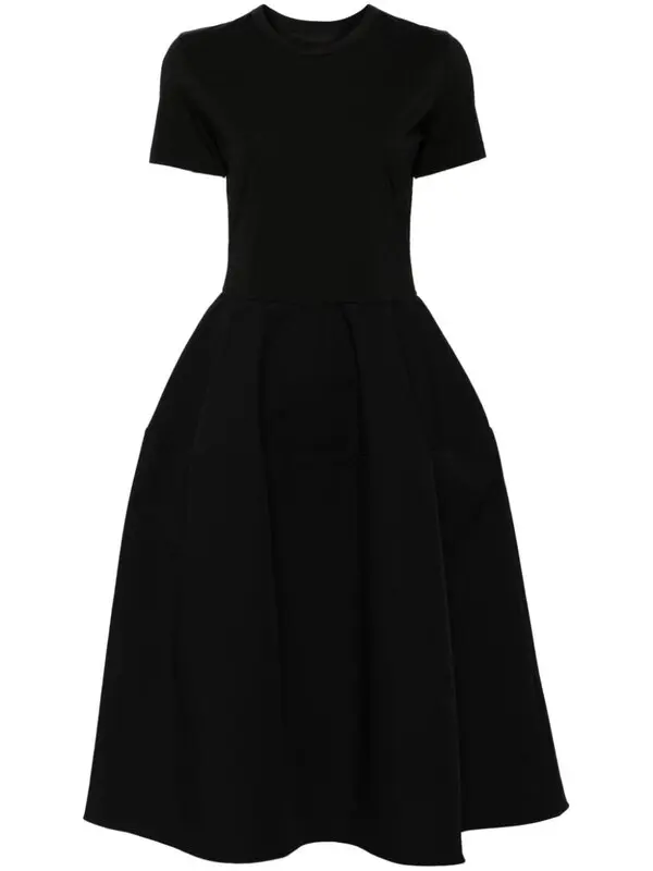 JNBY Design Inspired Short Sleeve Dress - Black