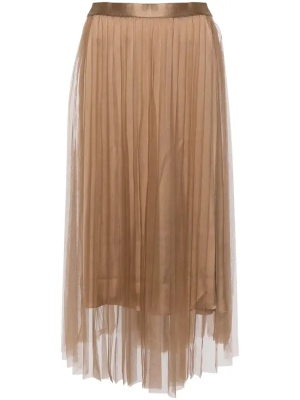 JNBY Pleated A-line Skirt