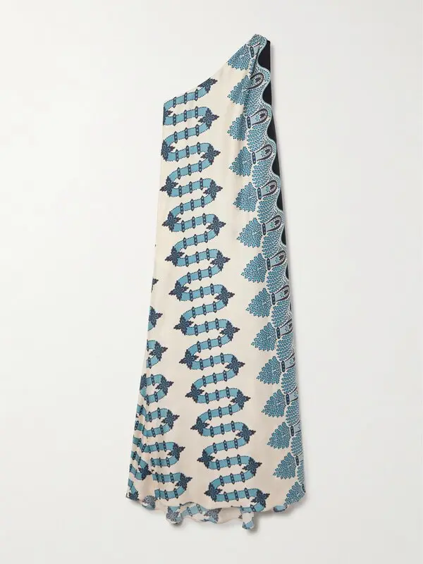 La DoubleJ Roy One-shoulder Maxi Dress