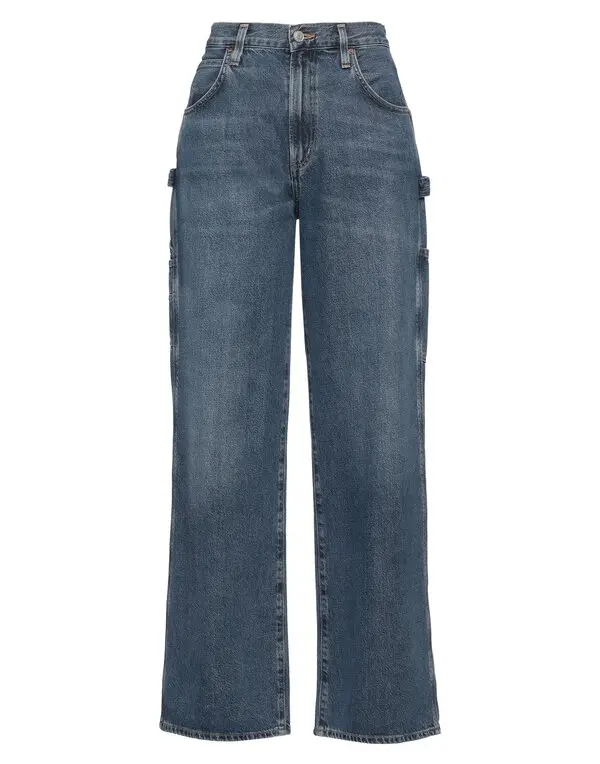 AGOLDE Organic Cotton And Lyocell Wide-leg Jeans