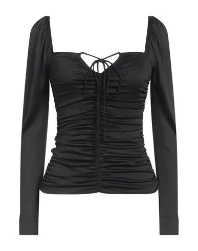 GANNI Draped Jersey Top
