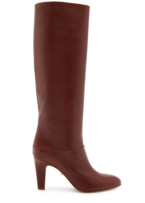 Chloé Eve 90 Leather Knee-high Boots