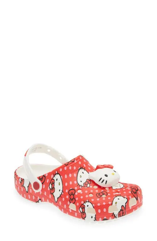 CROCS X Sanrio Hello Kitty® Classic Clog - Red/multi