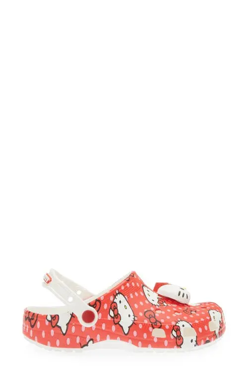 CROCS X Sanrio Hello Kitty® Classic Clog - Red/multi