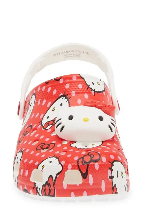 CROCS X Sanrio Hello Kitty® Classic Clog - Red/multi