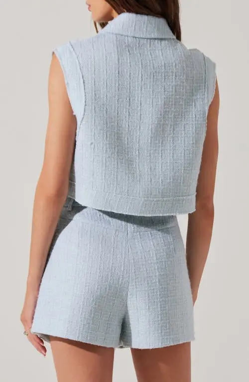 Astr The Label Jhene Pleat Front Shorts